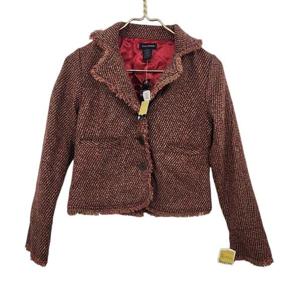 Sally Mack | Jackets & Coats | New Nwt Sally Mack Girls Tweed Jacket ...